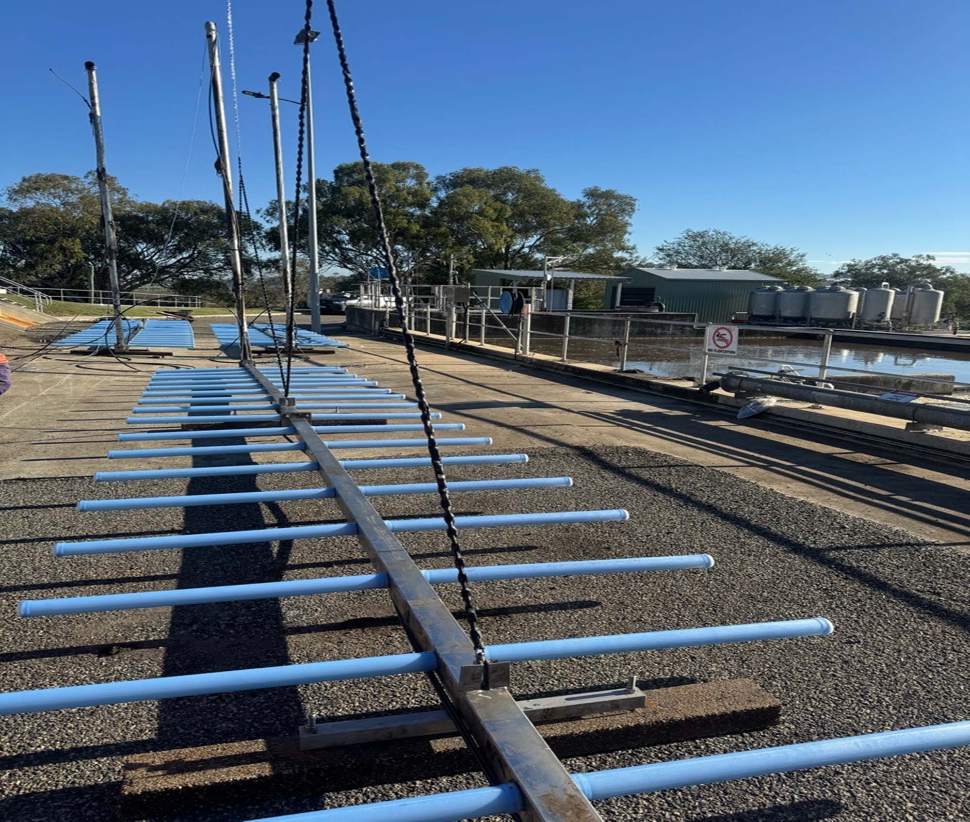 Waste Water Infrastructure – Aeration Grid & Grit System Services